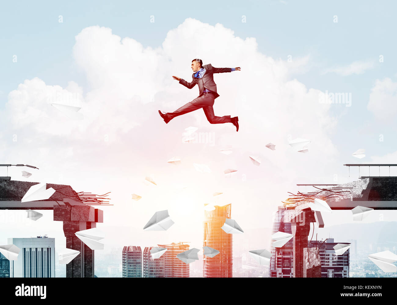 Problem and difficulties overcoming concept Stock Photo - Alamy