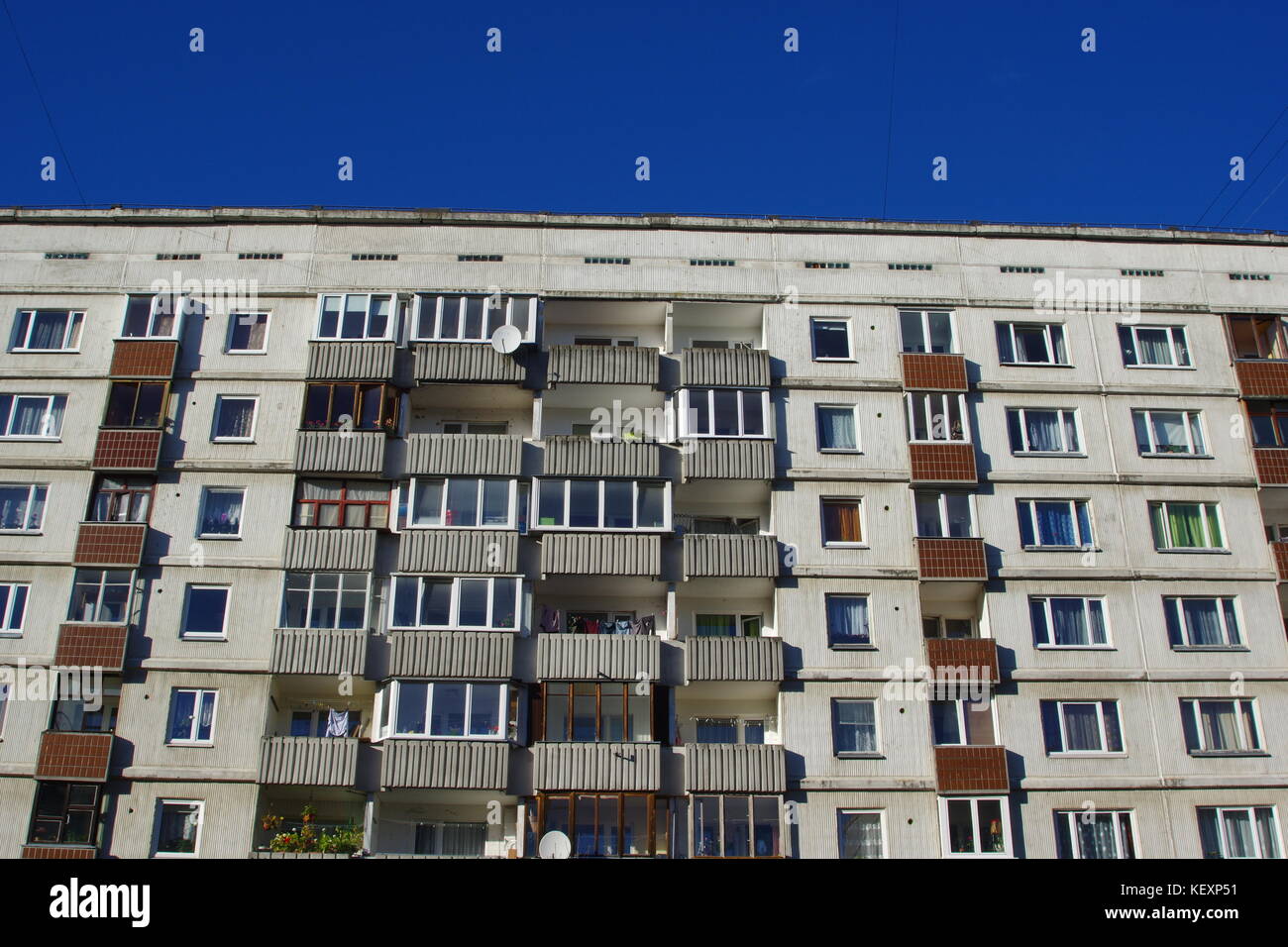 Soviet architecture, architecture, urban, ghetto Stock Photo - Alamy