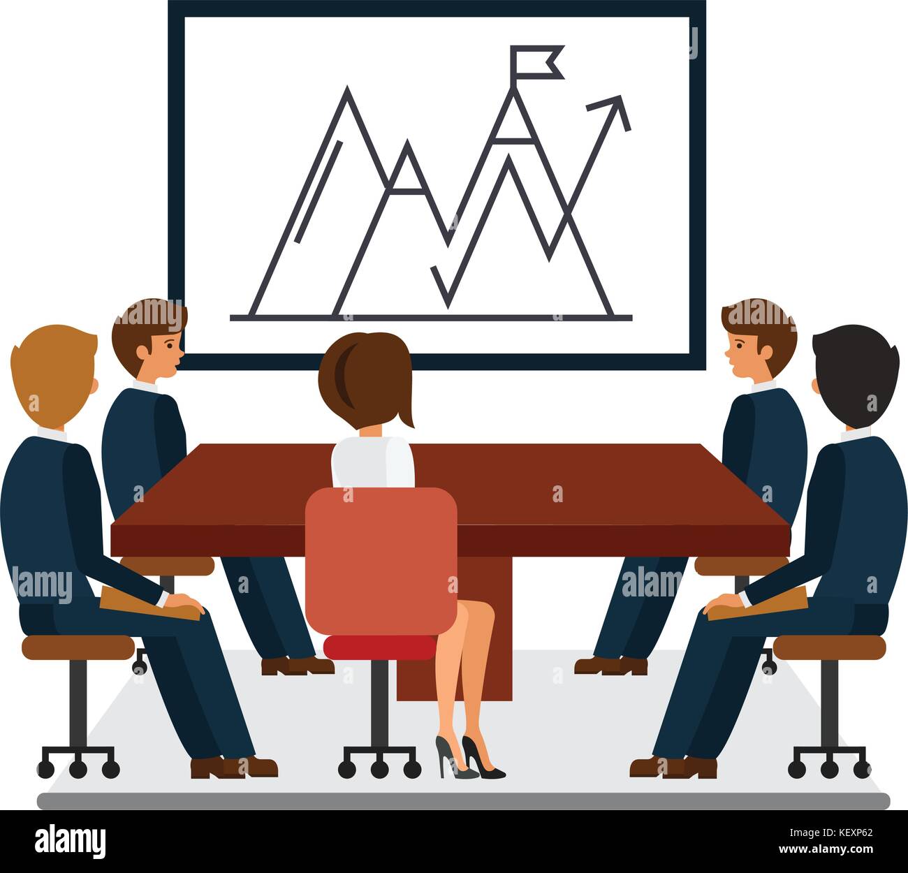 Office Meeting Animated