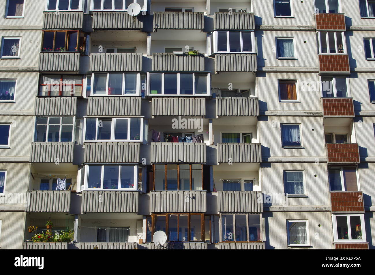Soviet architecture, architecture, urban, ghetto Stock Photo - Alamy