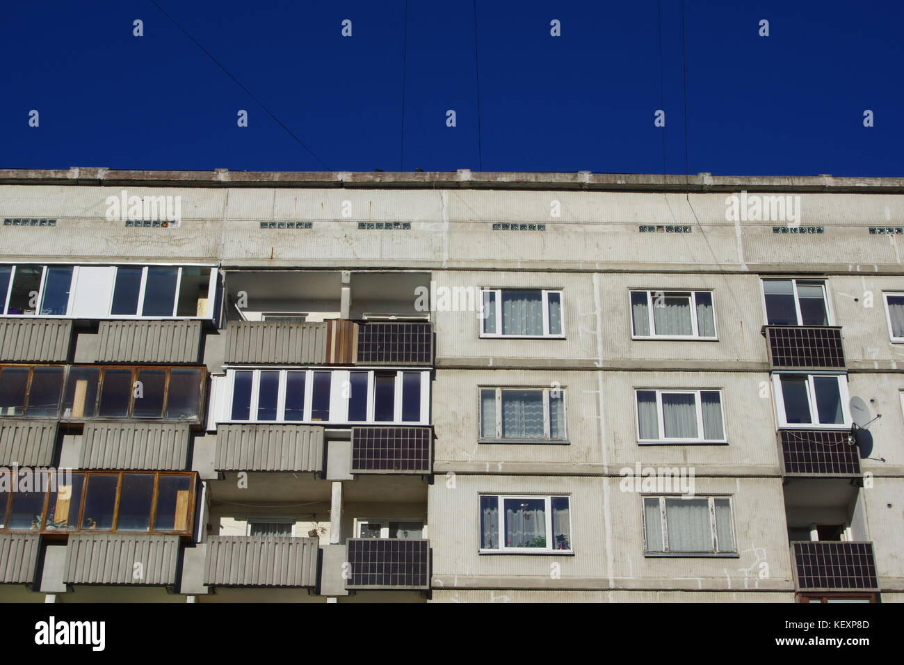 Soviet architecture, architecture, urban, ghetto Stock Photo - Alamy