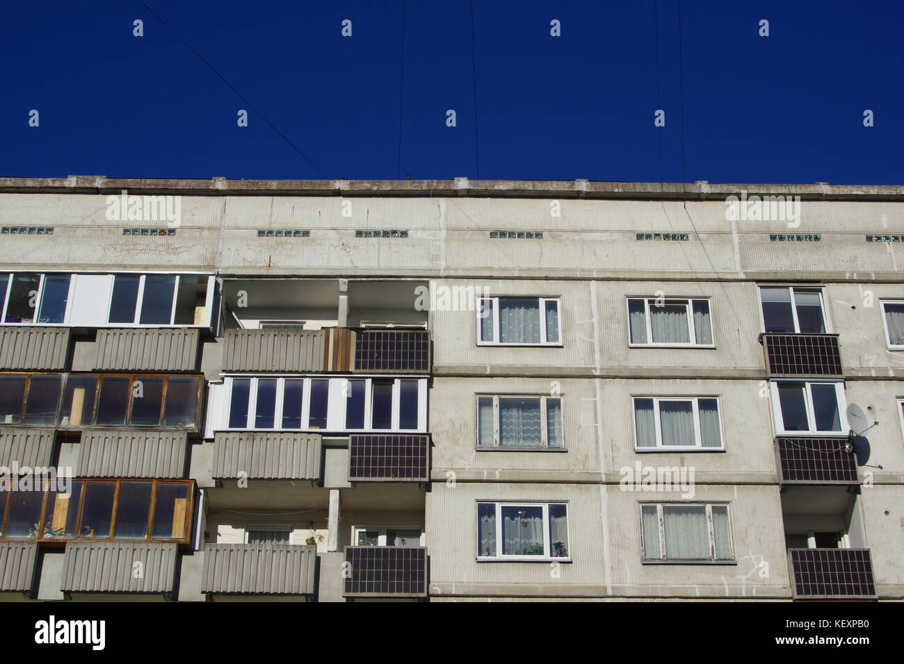 Soviet architecture, architecture, urban, ghetto Stock Photo - Alamy