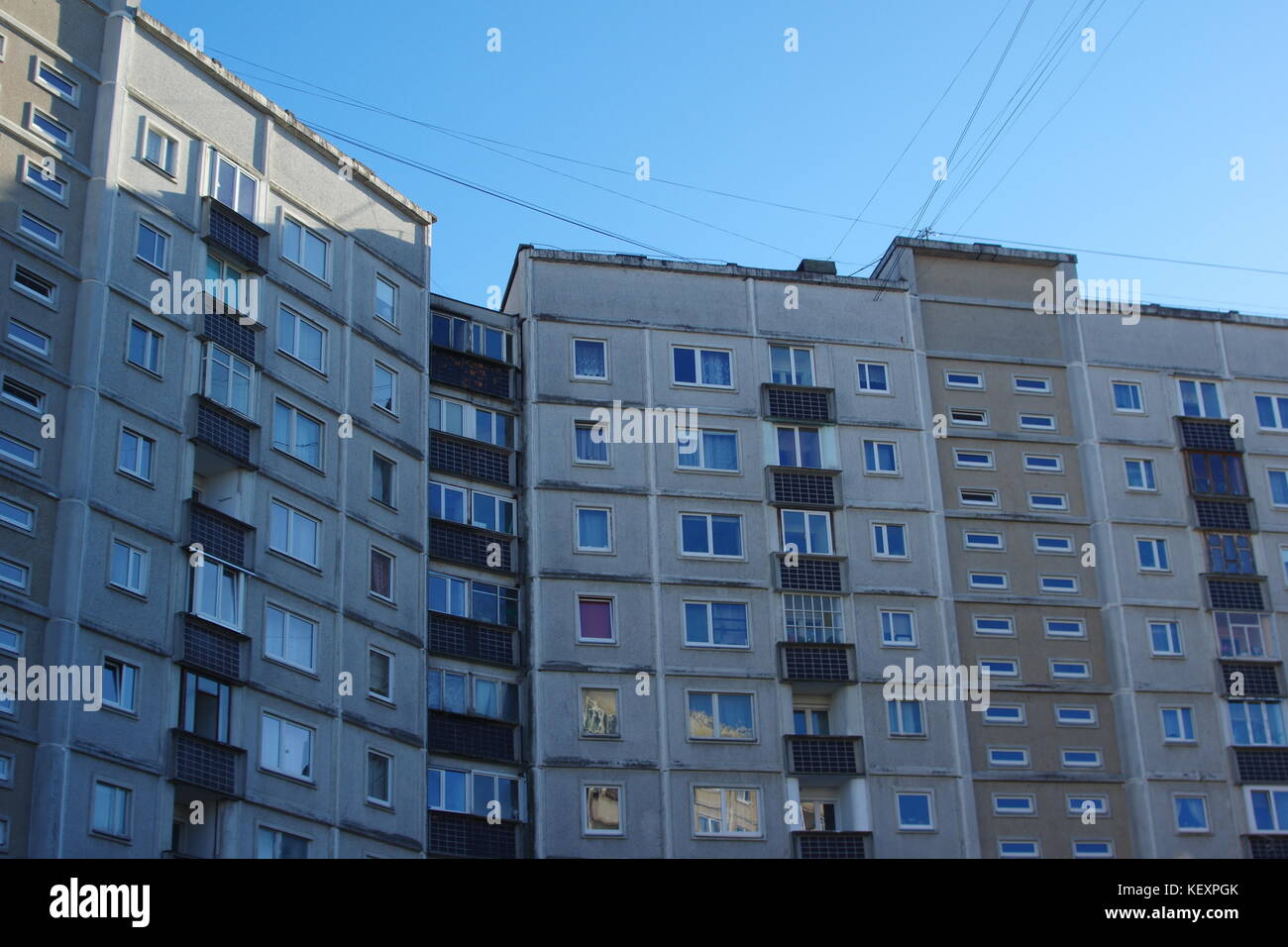 Soviet architecture, architecture, urban, ghetto Stock Photo - Alamy
