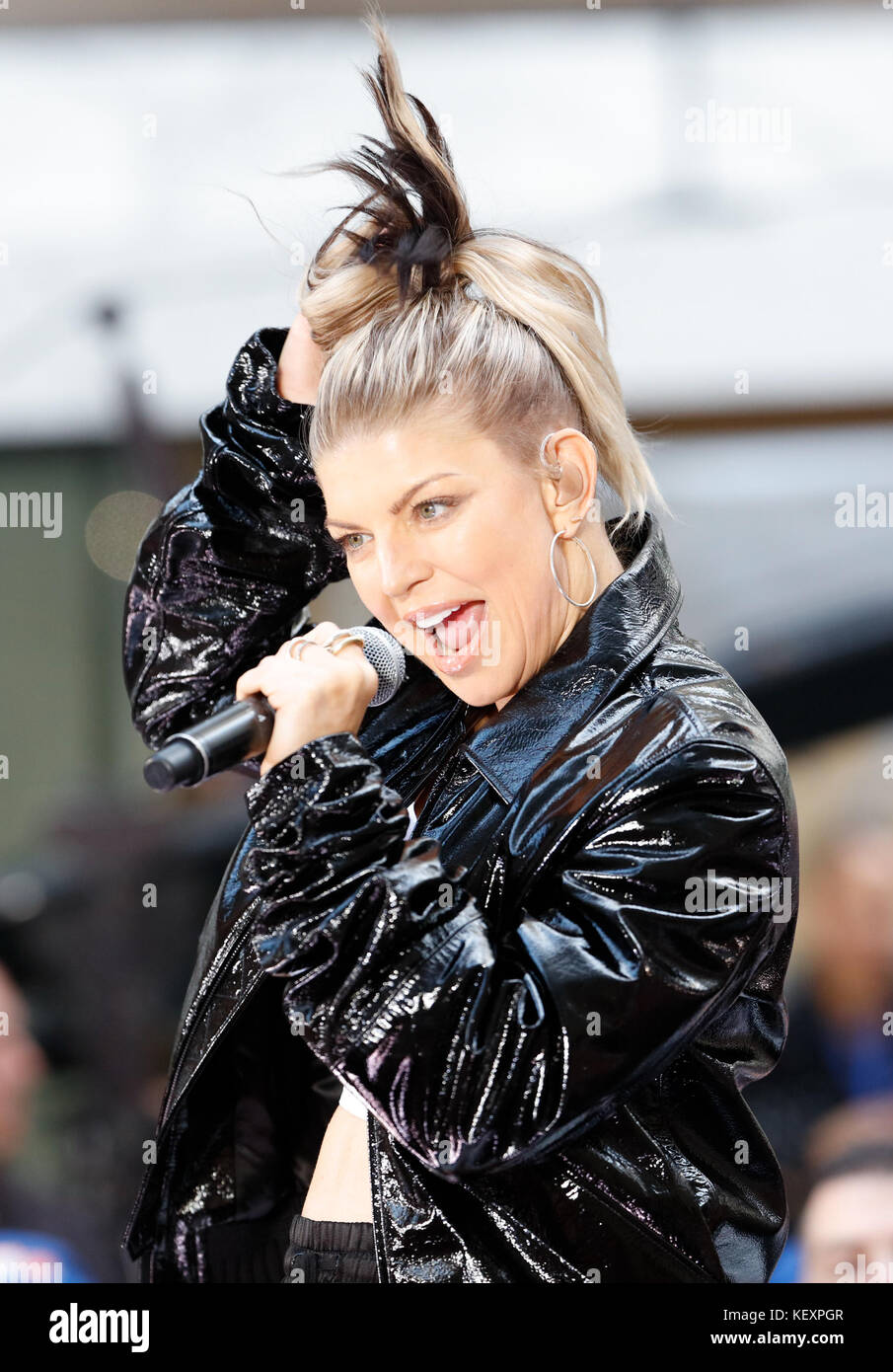 Fergie on NBC Today Show Concert Series Featuring: Fergie Where: New ...