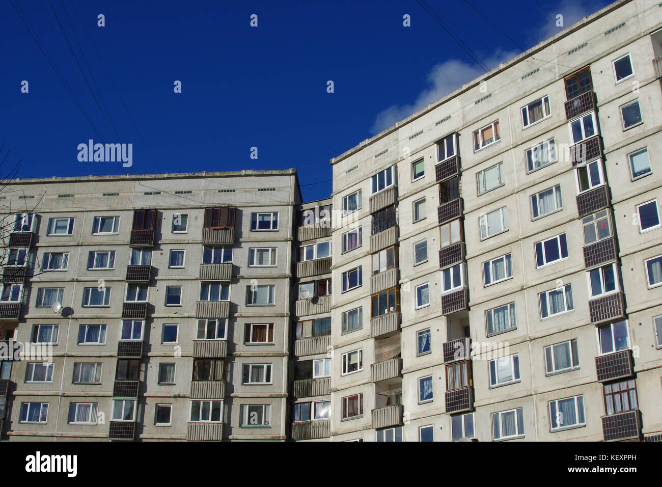 Soviet architecture, architecture, urban, ghetto Stock Photo - Alamy
