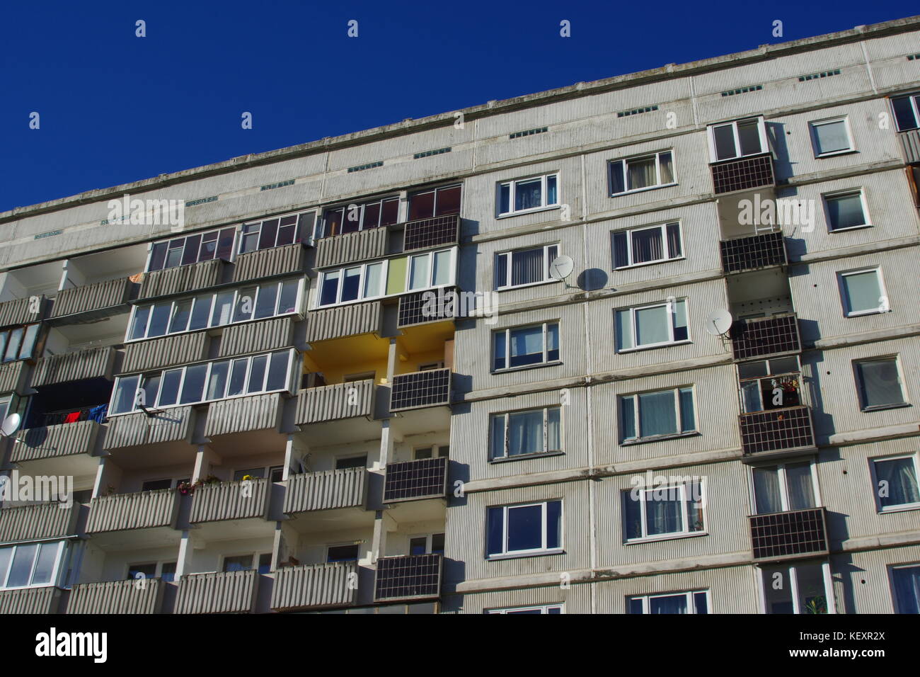 Soviet architecture, architecture, urban, ghetto Stock Photo - Alamy