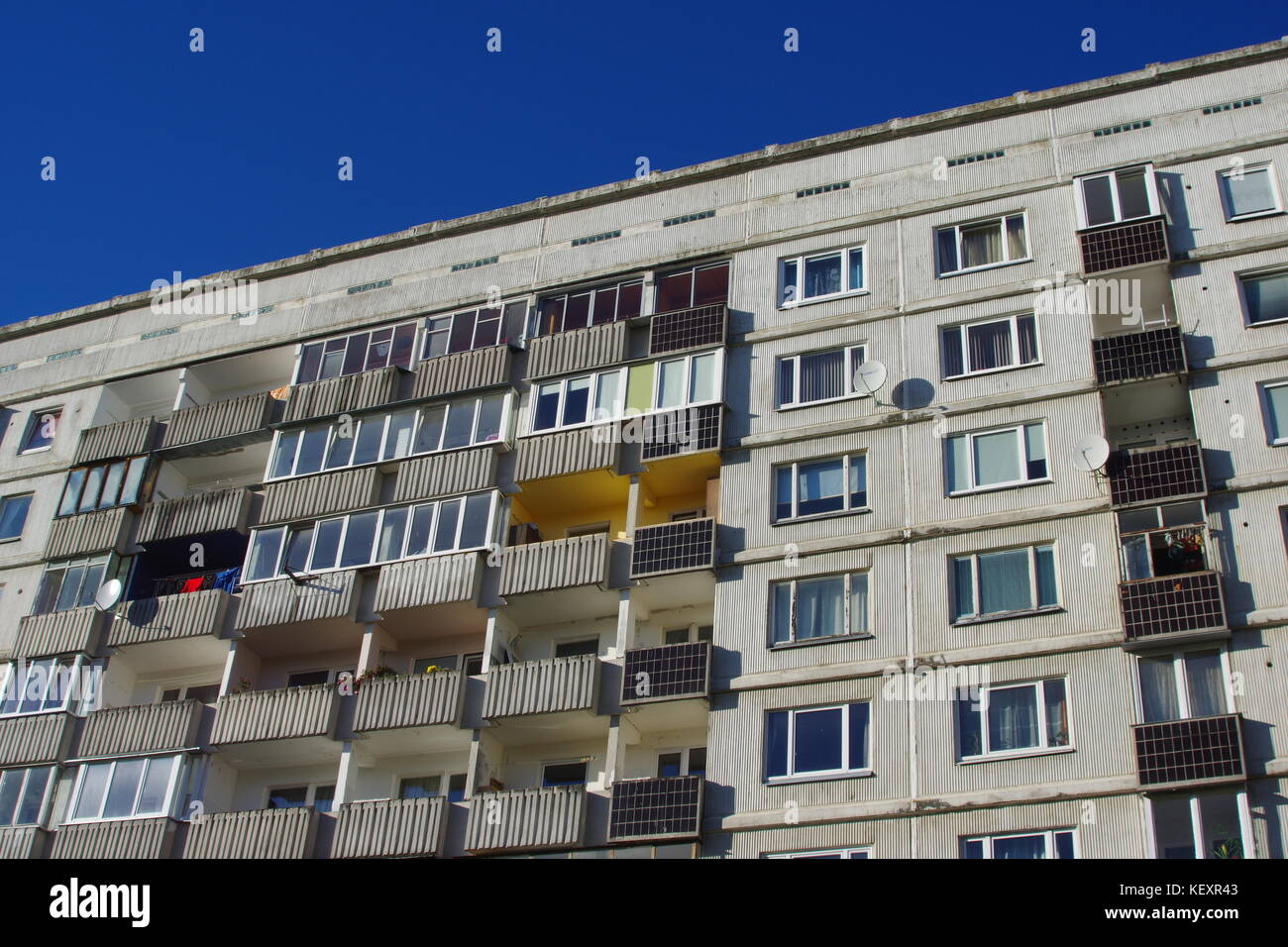 Soviet architecture, architecture, urban, ghetto Stock Photo - Alamy