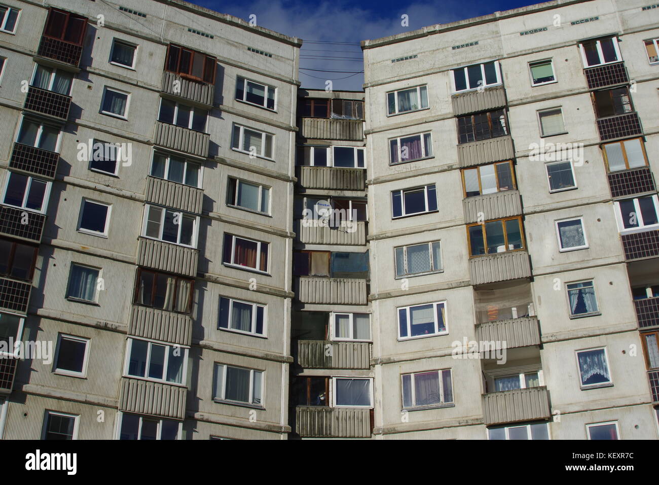 Soviet architecture, architecture, urban, ghetto Stock Photo - Alamy