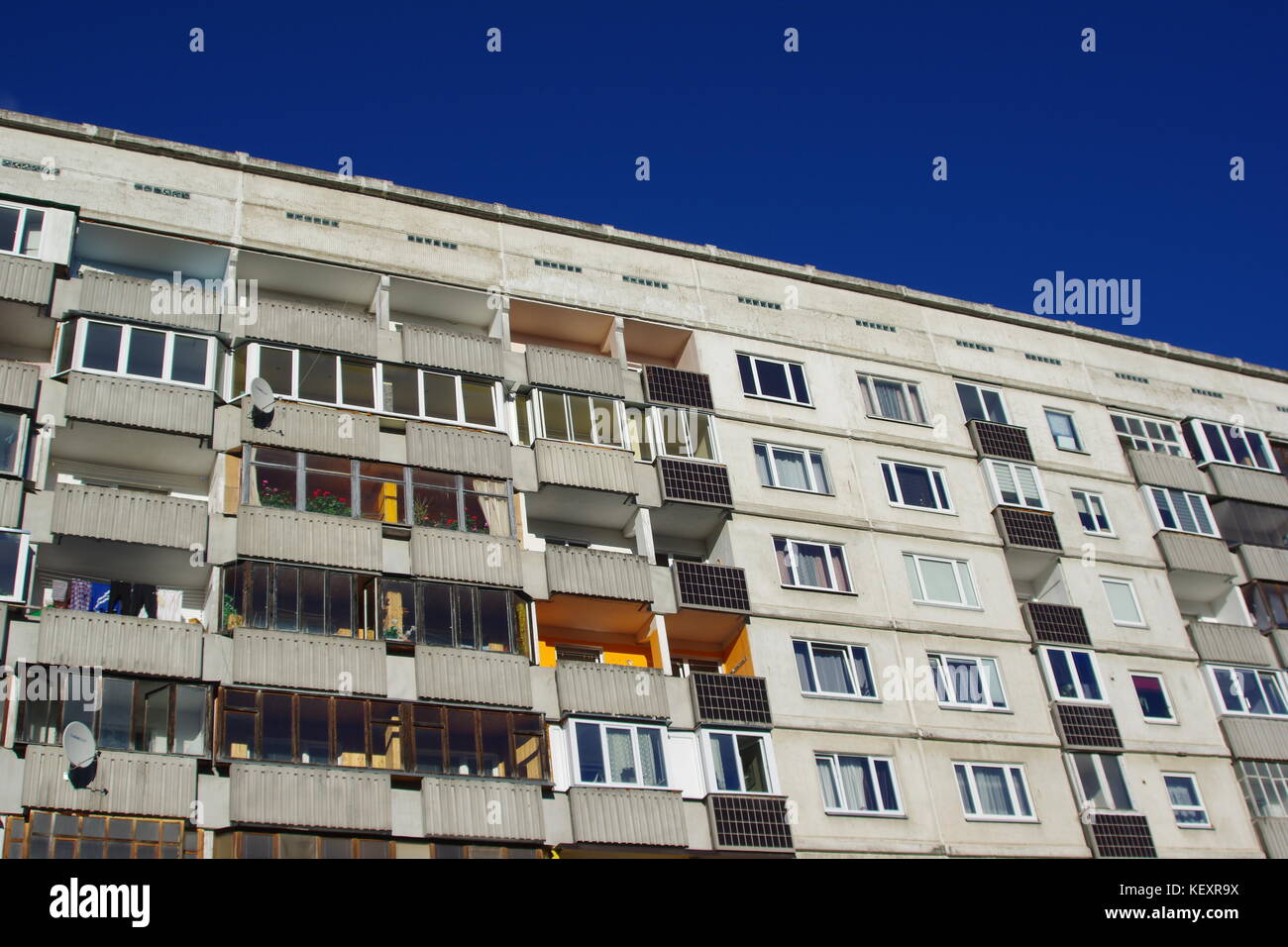 Soviet architecture, architecture, urban, ghetto Stock Photo - Alamy