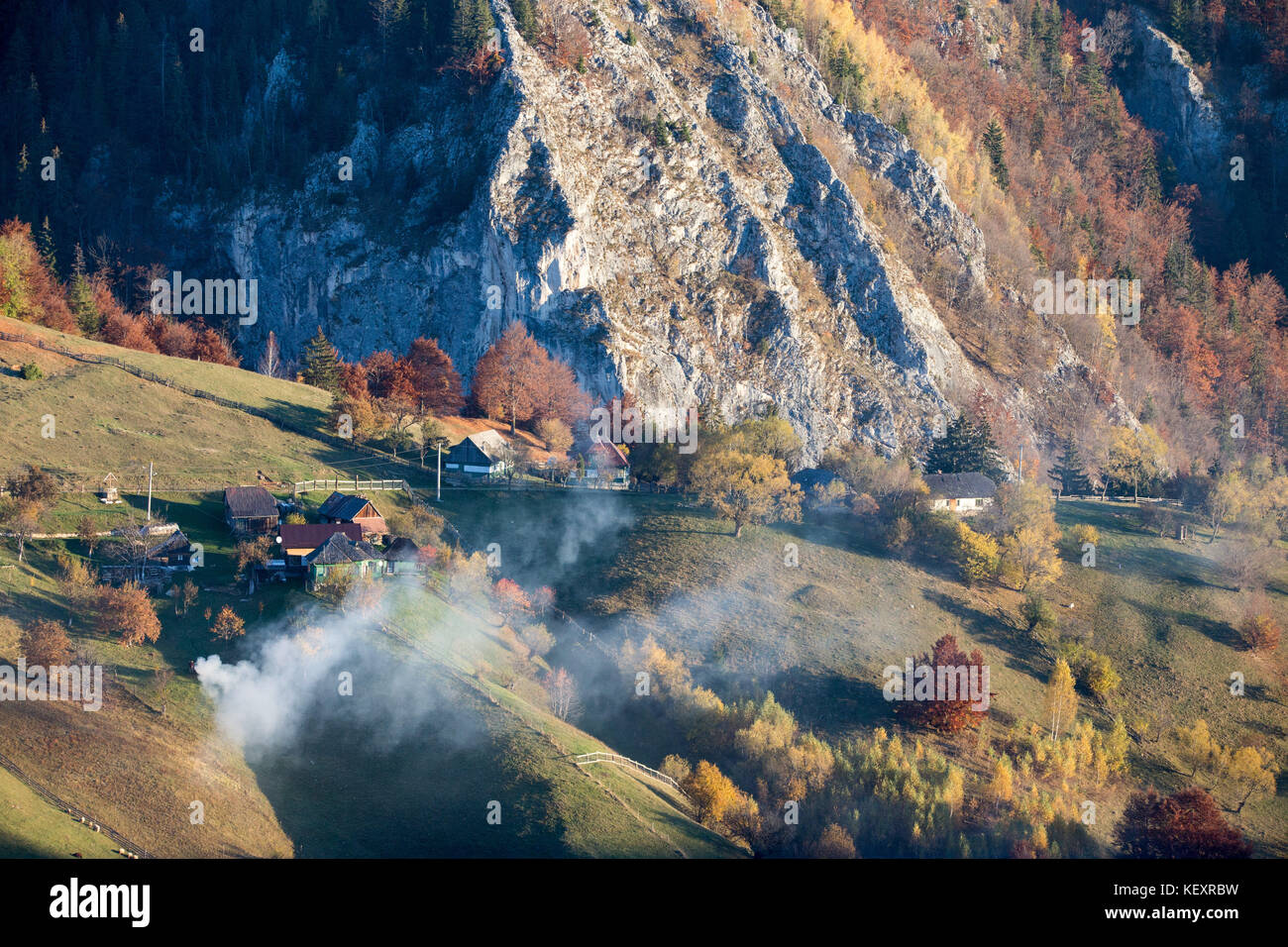 Autumn in Romania Stock Photo - Alamy