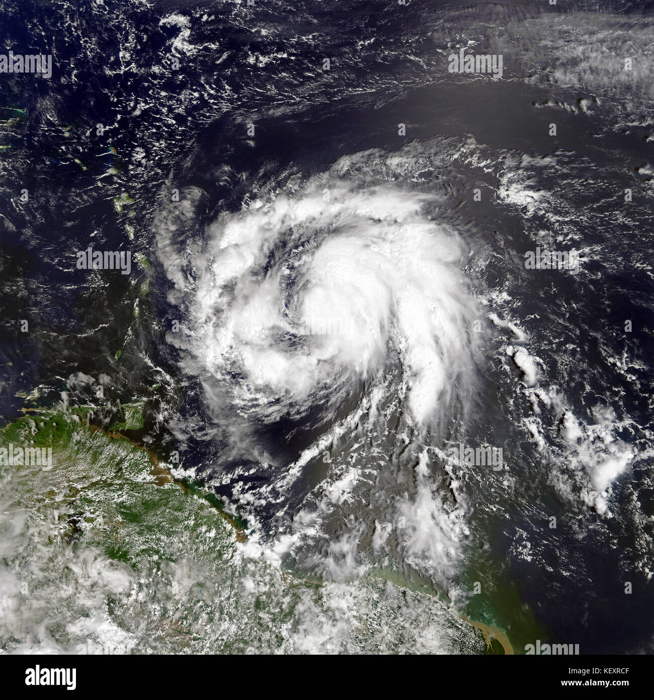 Hurricane Maria. Elements of this image furnished by NASA Stock Photo ...