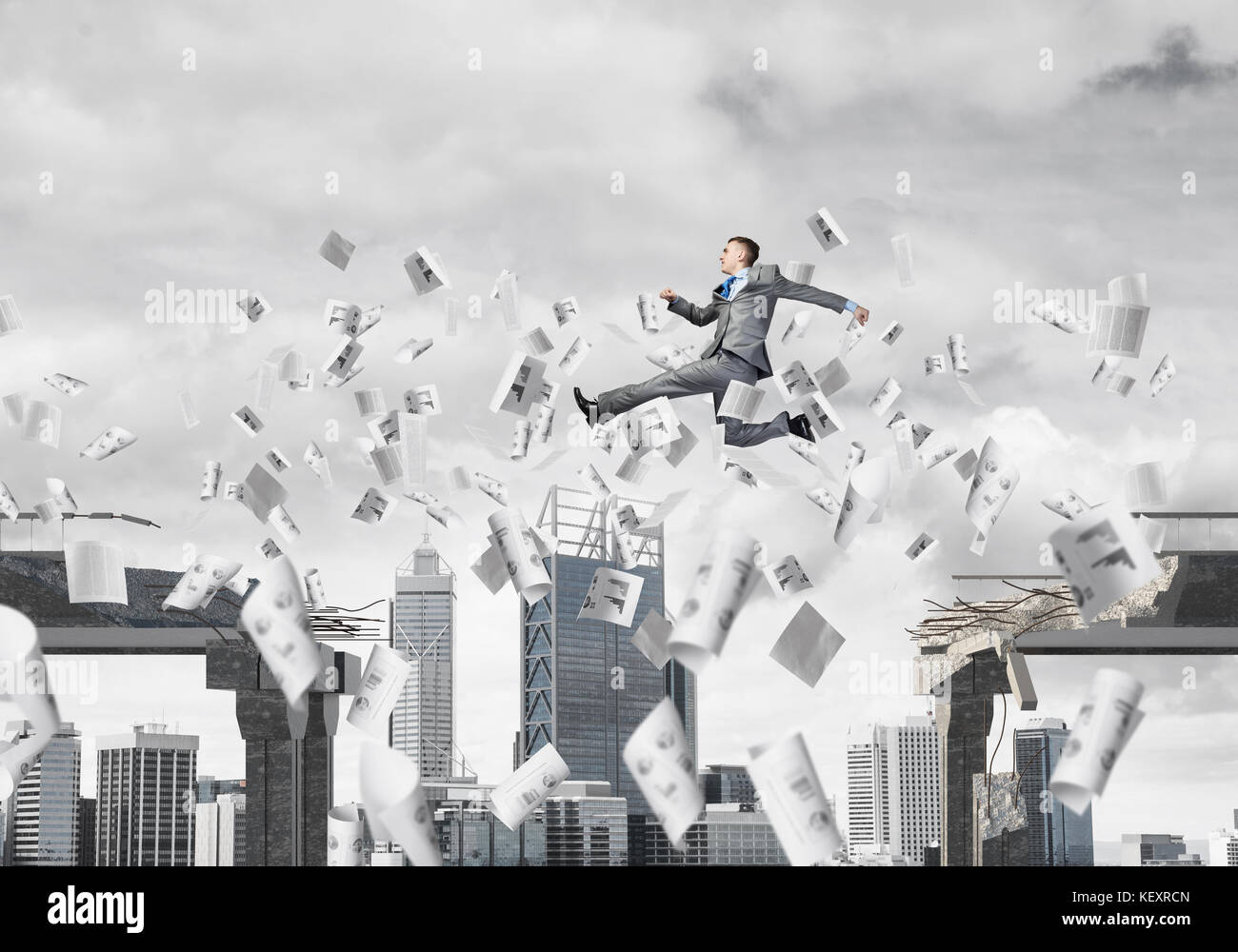 Problem and difficulties overcoming concept Stock Photo - Alamy