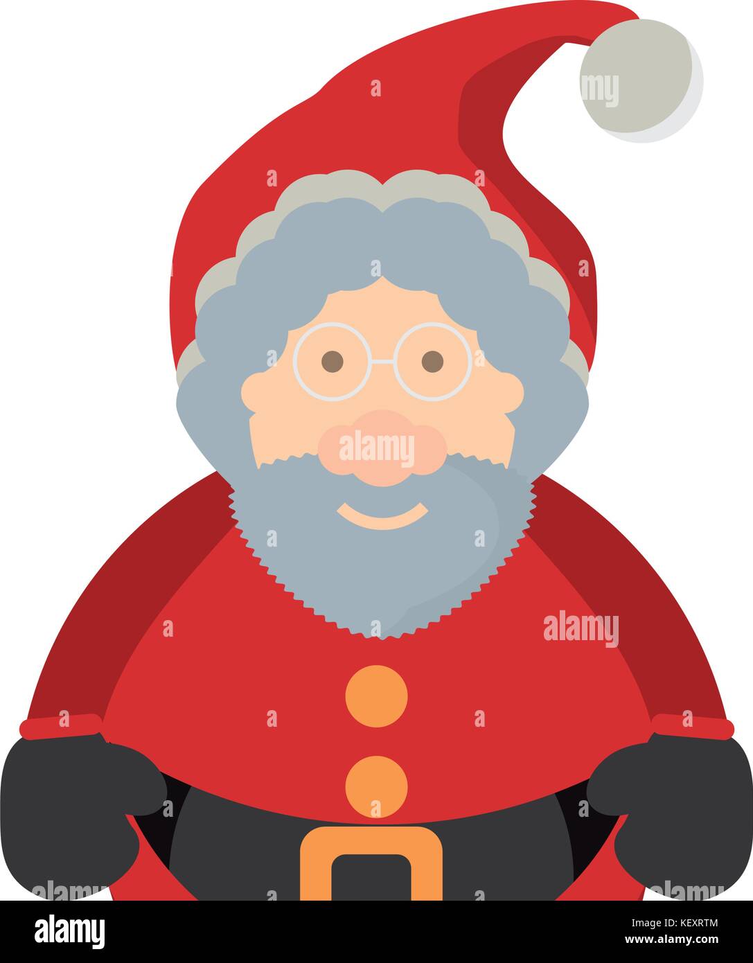 santa claus icon Stock Vector Image & Art - Alamy
