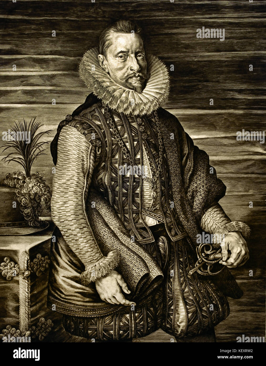 Albert VII, Archduke of Austria ( with his wife Isabella Clara Eugenia ...