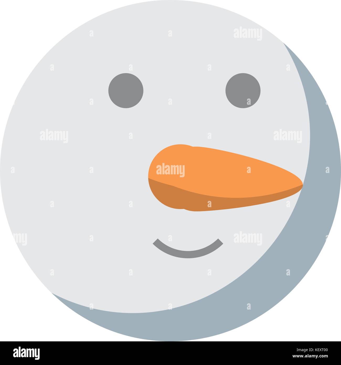 cartoon snowman icon Stock Vector Image & Art - Alamy