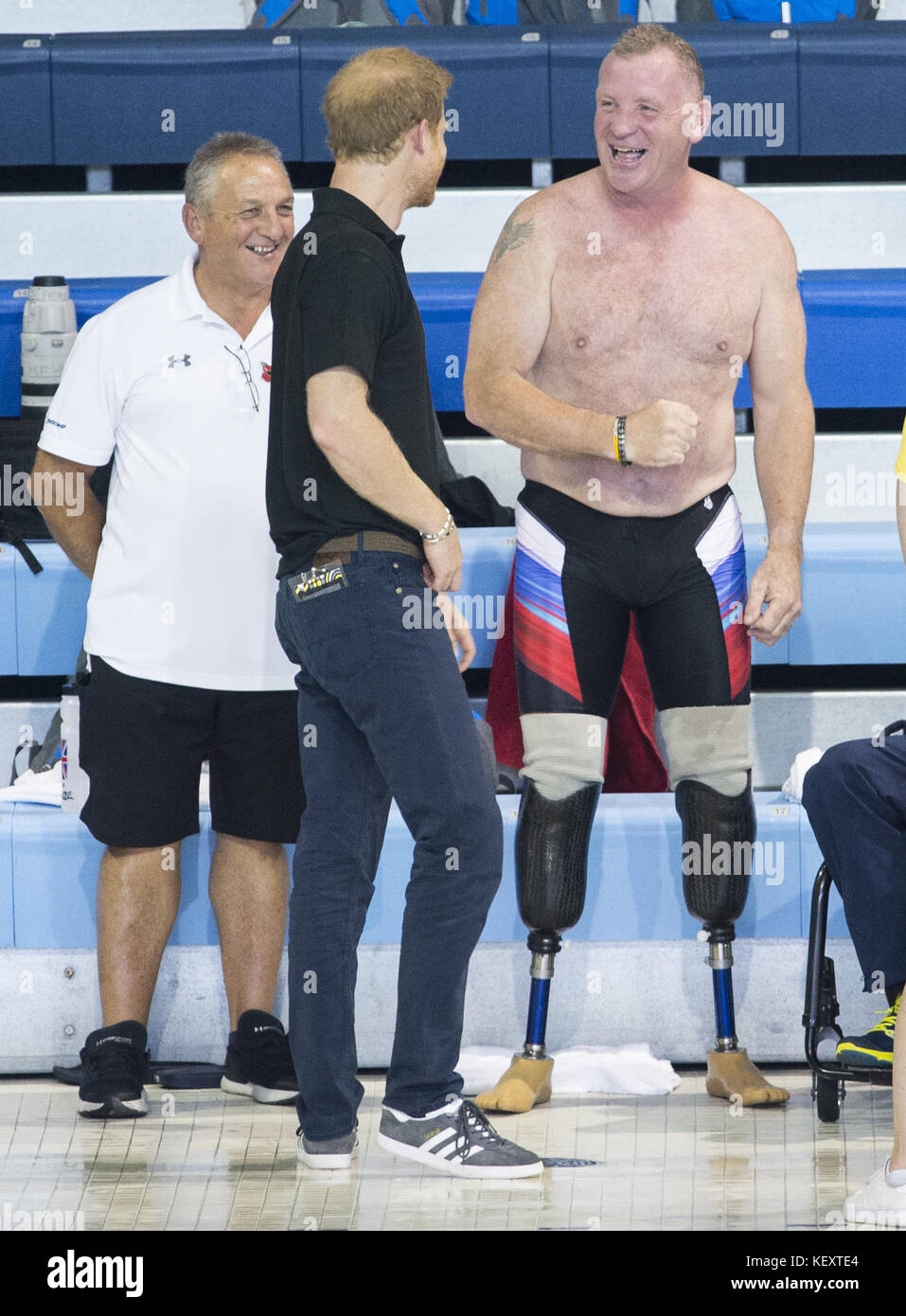 Prince Harry attends Invictus Games Sports training at the Toronto Pan ...