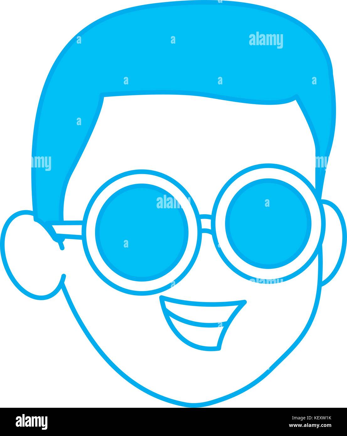 Boy faceless cartoon Stock Vector Image & Art - Alamy