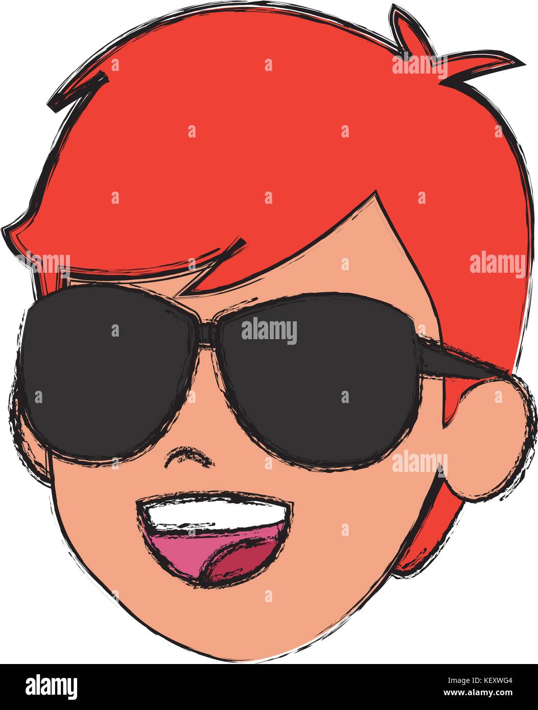 Boy face cartoon Stock Vector Image & Art - Alamy