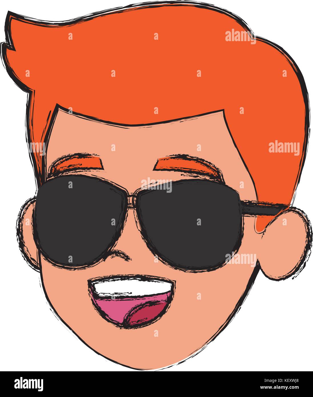 Boy face cartoon Stock Vector Image & Art - Alamy