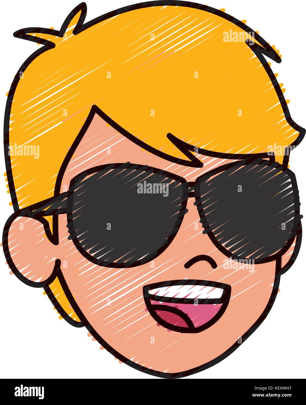 Boy face cartoon Stock Vector Image & Art - Alamy