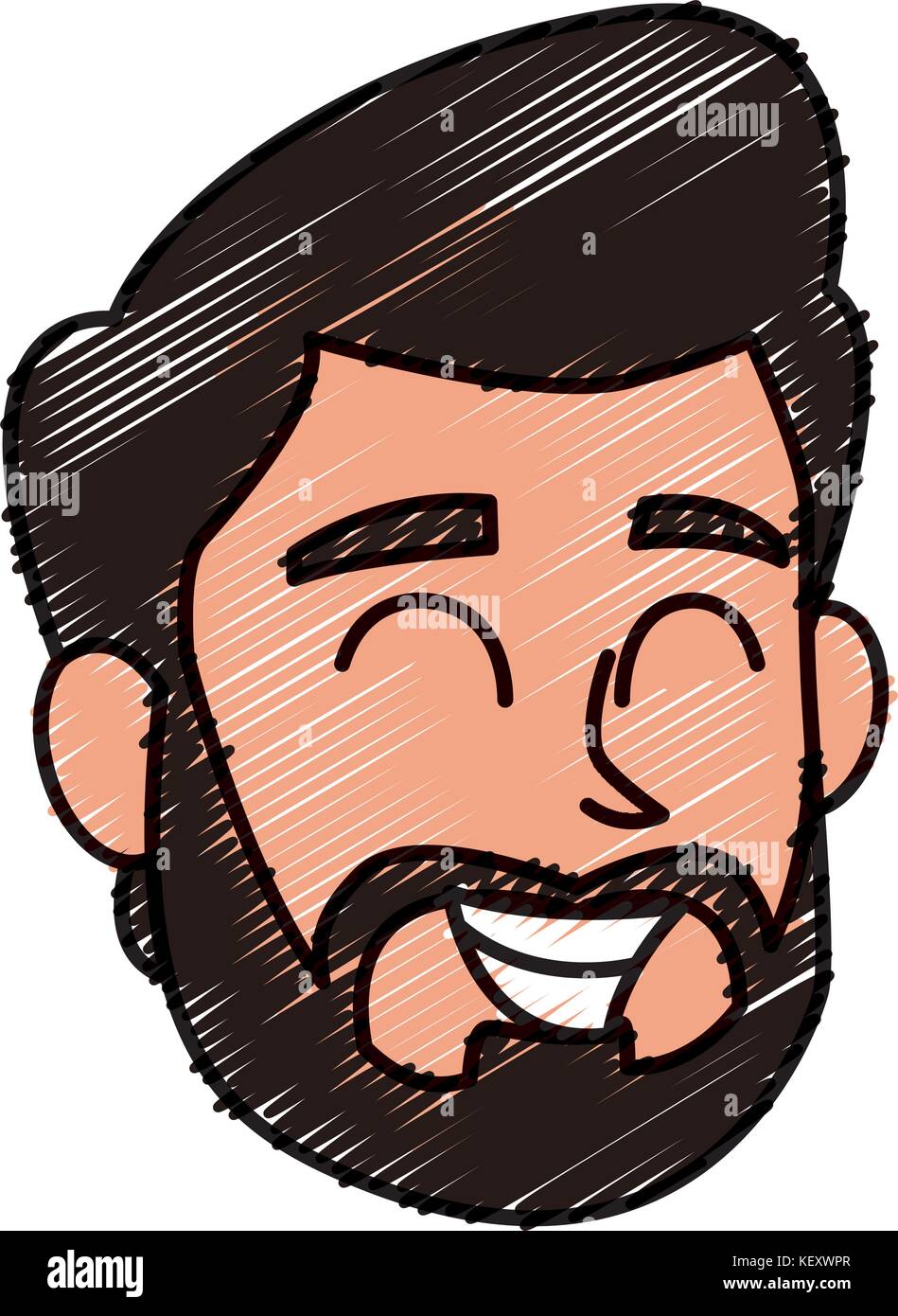 Man smiling cartoon Stock Vector Image & Art - Alamy