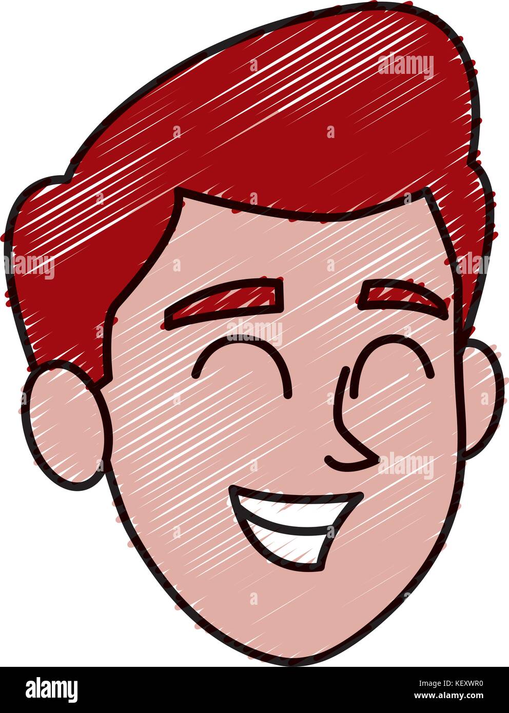 Man smiling cartoon Stock Vector Image & Art - Alamy