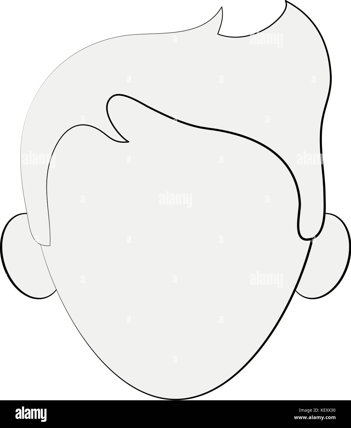 man avatar head icon image Stock Vector Image & Art - Alamy