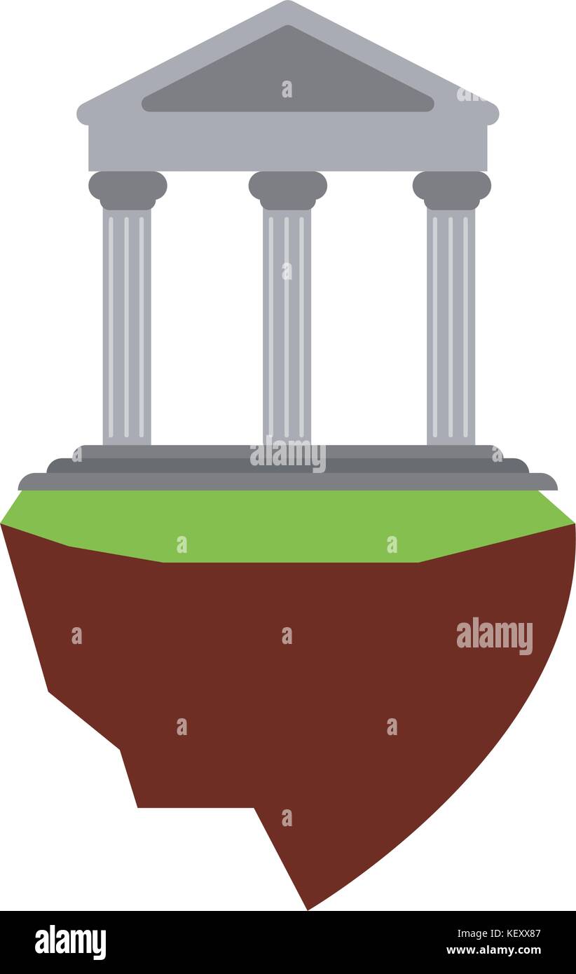 ancient greek building icon image Stock Vector Image & Art - Alamy