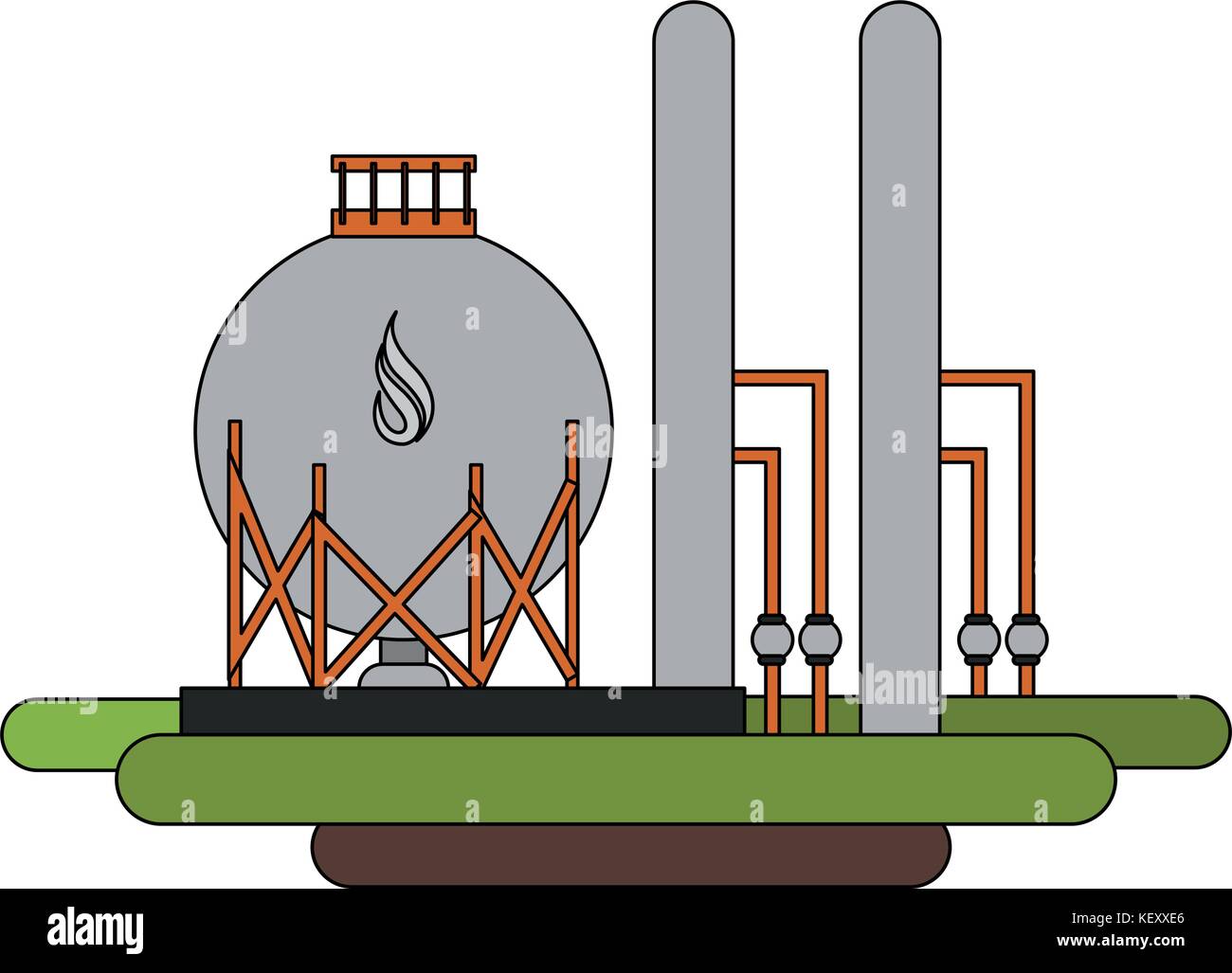 natural gas related icon image Stock Vector Image & Art - Alamy