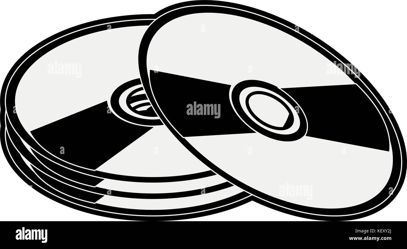 Compact disc clipart Stock Vector Images - Alamy