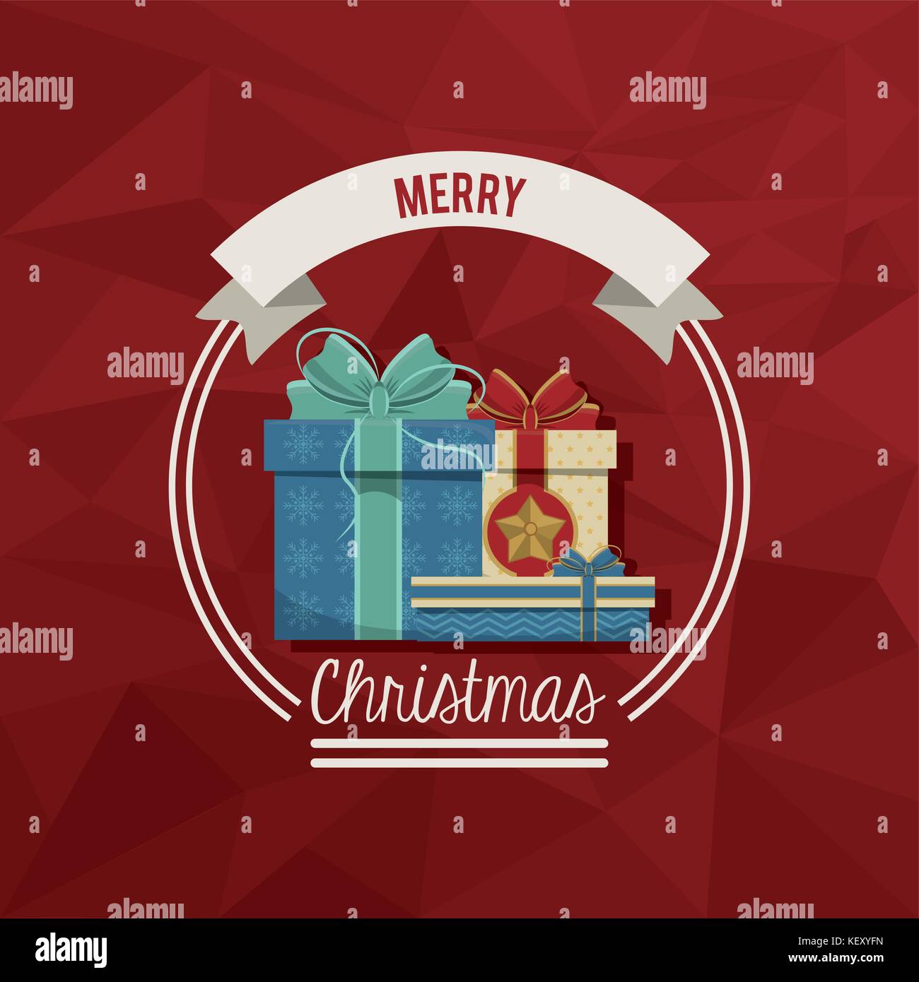Merry christmas card design Stock Vector Image & Art - Alamy