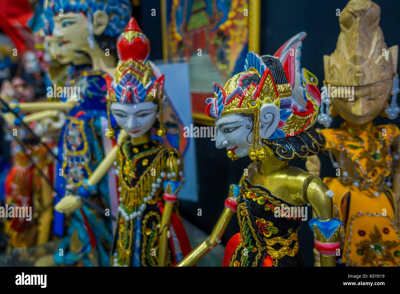 JAKARTA, INDONESIA - MAY 06, 2017: Traditional indonesian handmade ...