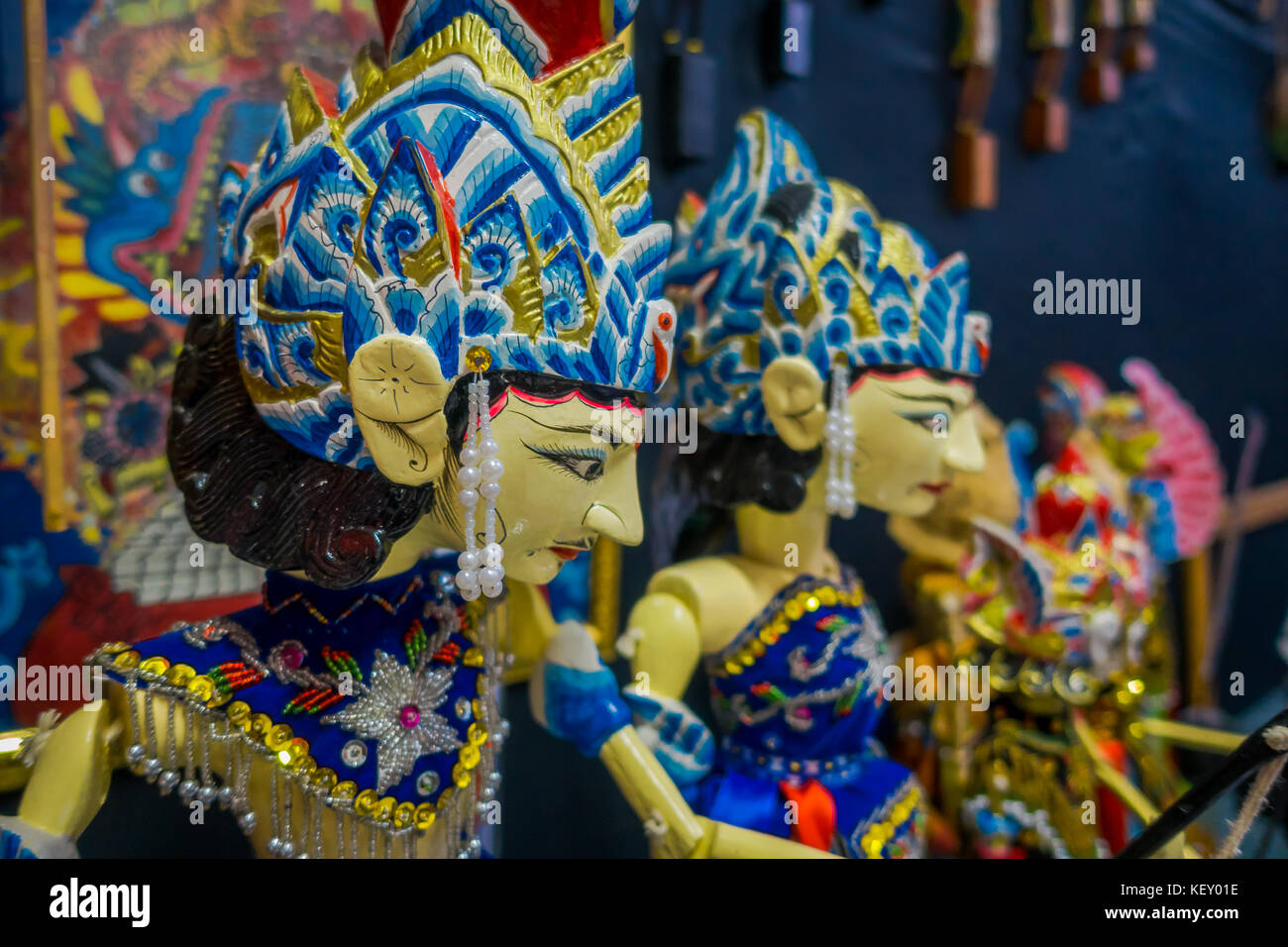 JAKARTA, INDONESIA - MAY 06, 2017: Traditional indonesian handmade ...