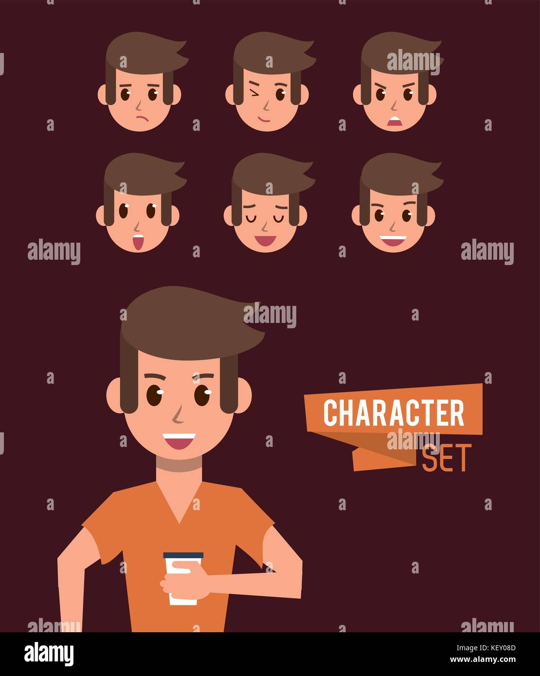 Man character cartoon Stock Vector Image & Art - Alamy