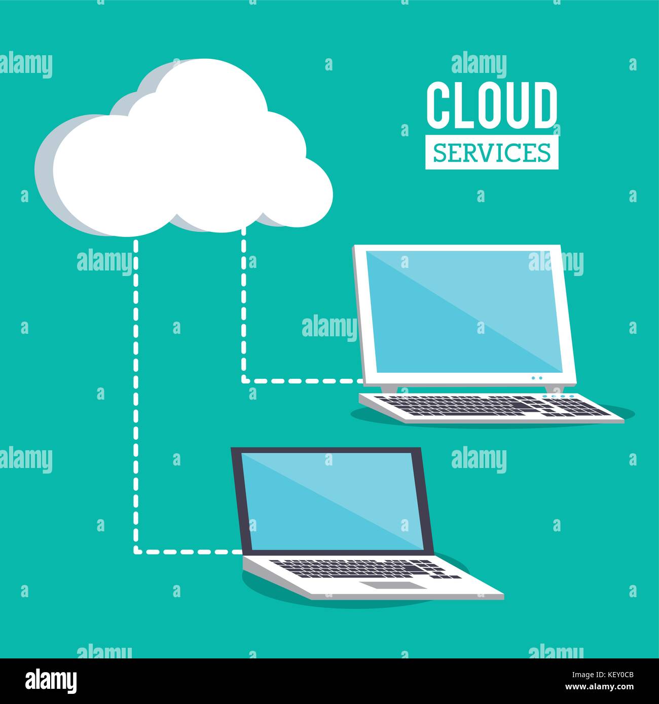 Cloud computing services Stock Vector Image & Art - Alamy