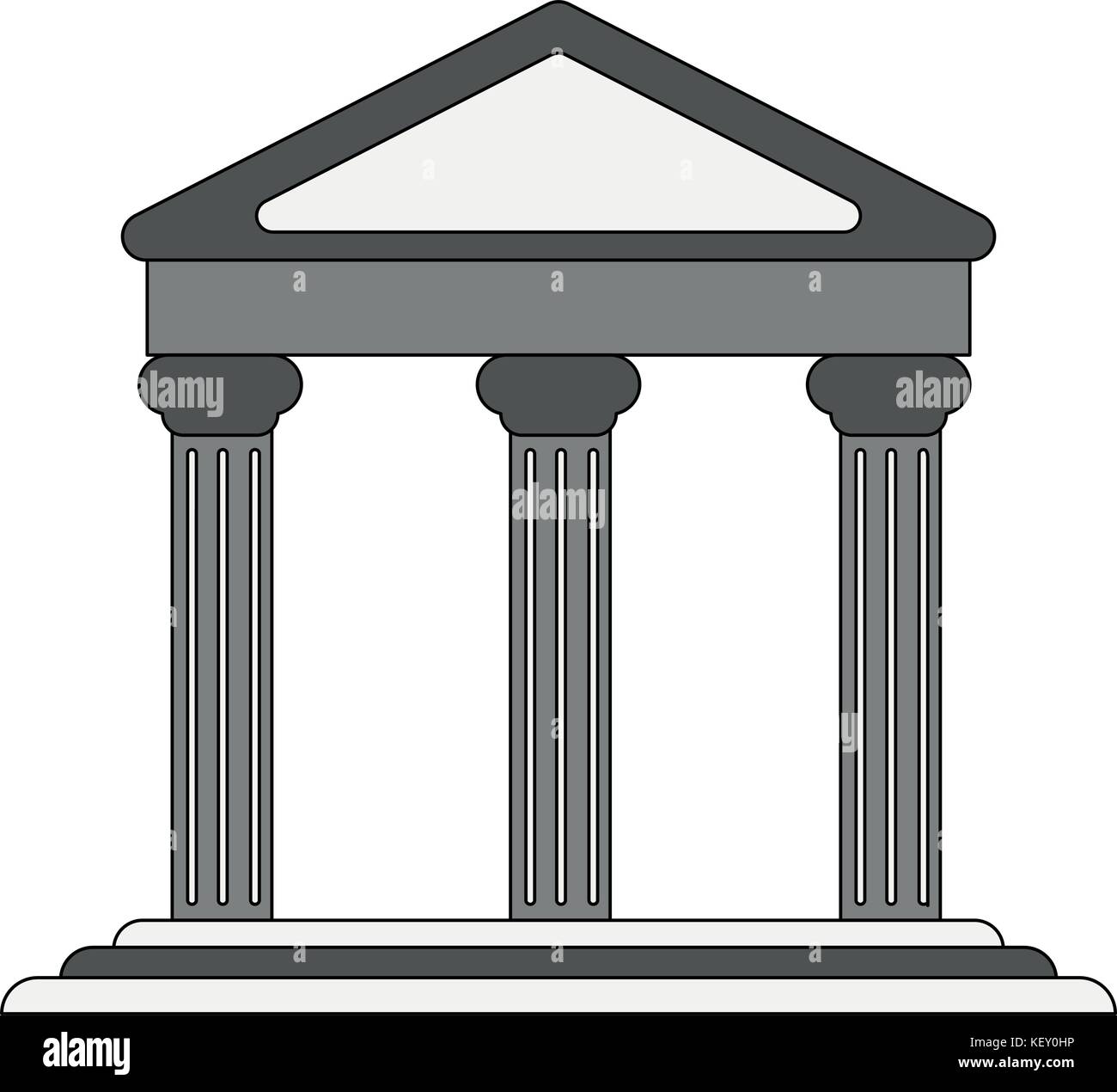 ancient greek building icon image Stock Vector Image & Art - Alamy