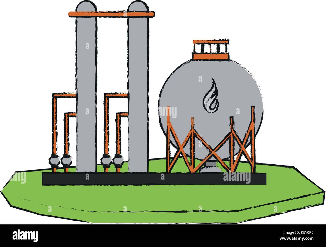 natural gas related icon image Stock Vector Image & Art - Alamy