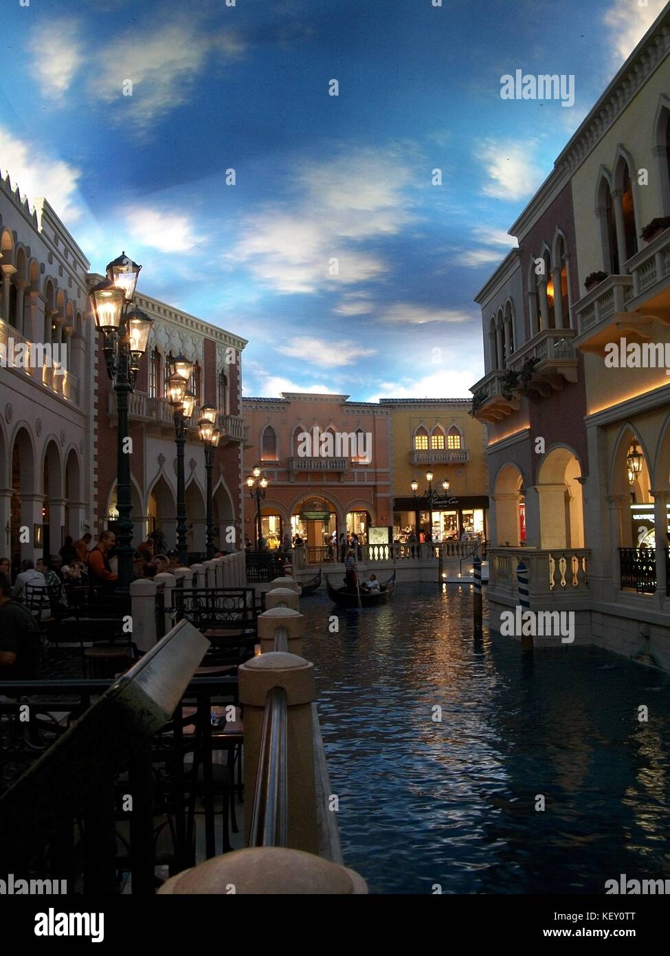 Realistic venice canal scene hi-res stock photography and images - Alamy