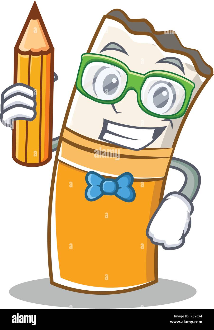 Student cigarette character cartoon style Stock Vector Image & Art - Alamy