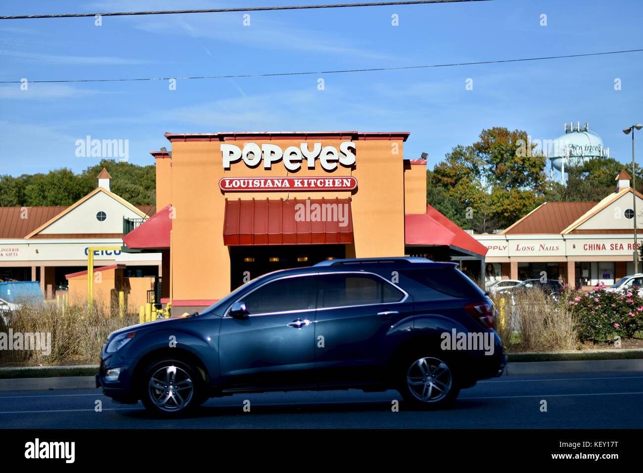 Popeyes Louisiana Kitchen Stock Photo - Alamy
