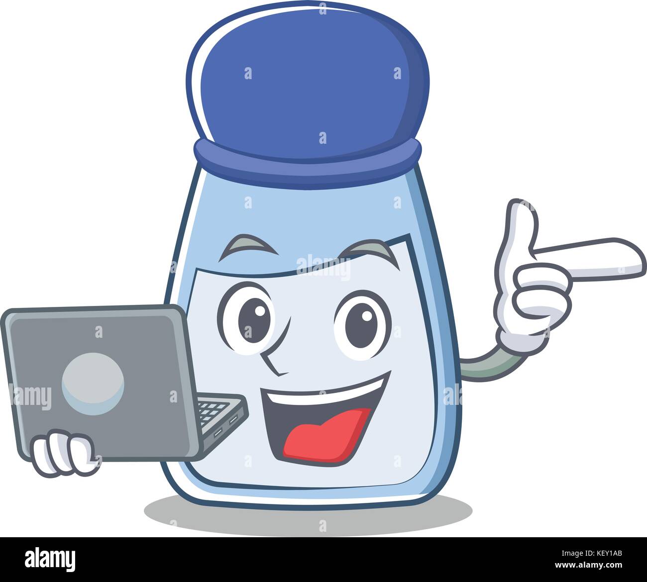 Salt pepper shaker cute Stock Vector Images - Alamy