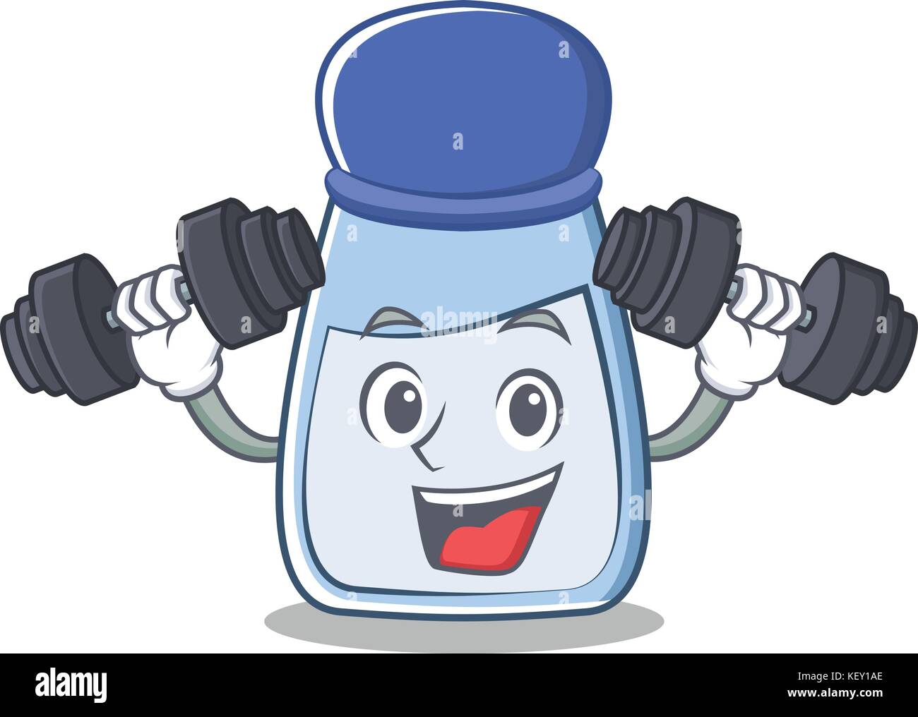 Fitness salt character cartoon style Stock Vector Image & Art - Alamy