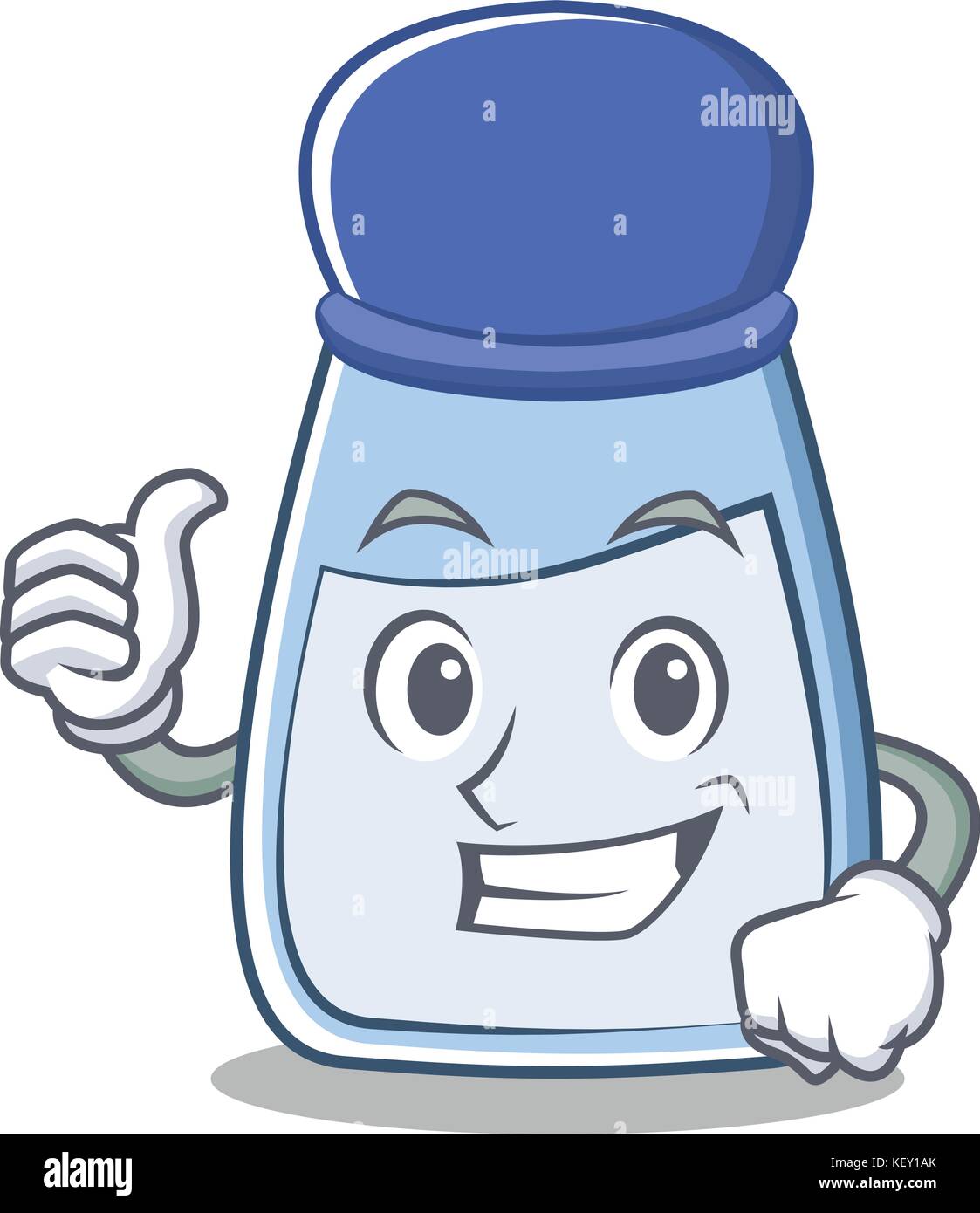 Thumbs up salt character cartoon style Stock Vector Image & Art - Alamy