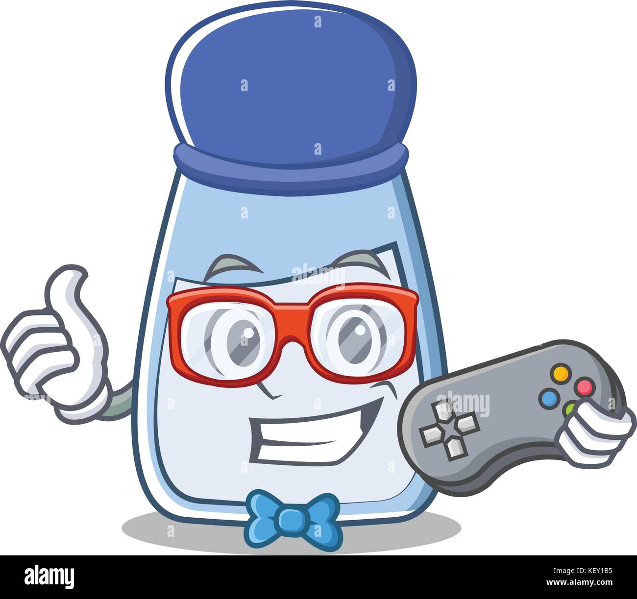 Gamer salt character cartoon style Stock Vector Image & Art - Alamy