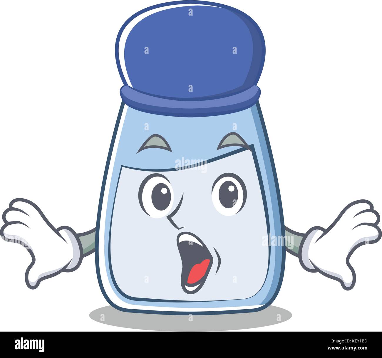 Surprised salt character cartoon style Stock Vector Image & Art - Alamy