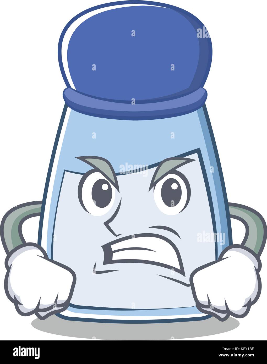 Angry salt character cartoon style Stock Vector Image & Art - Alamy