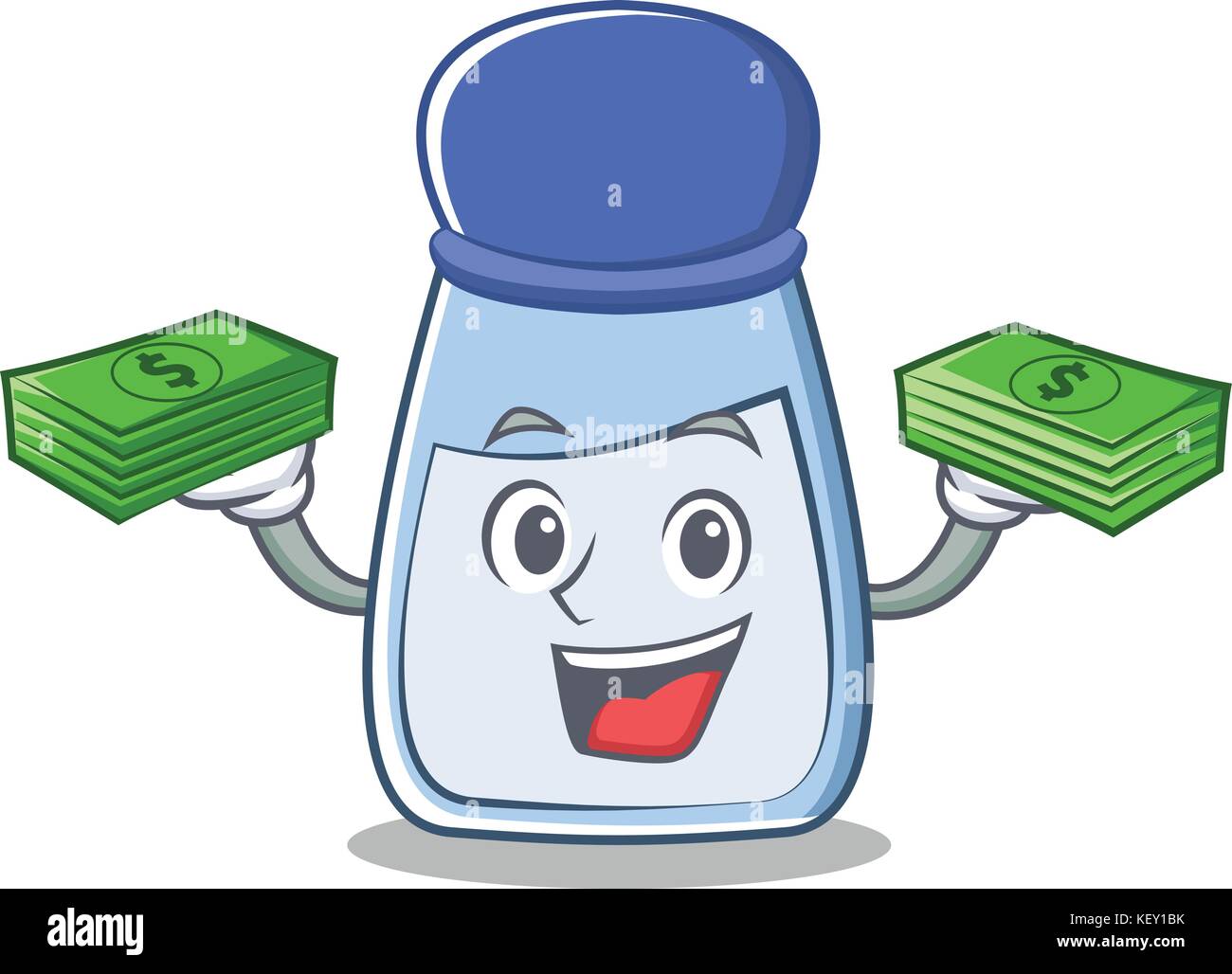 With money salt character cartoon style Stock Vector Image & Art - Alamy
