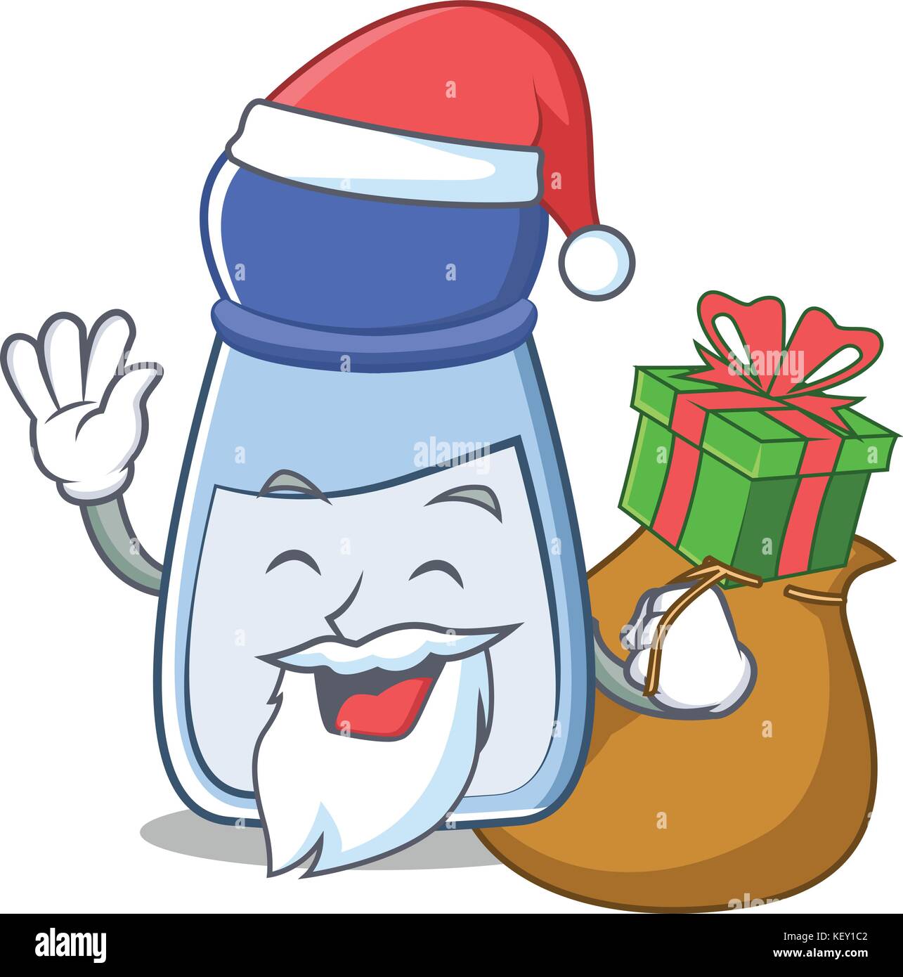 Santa salt character cartoon style Stock Vector Image & Art - Alamy