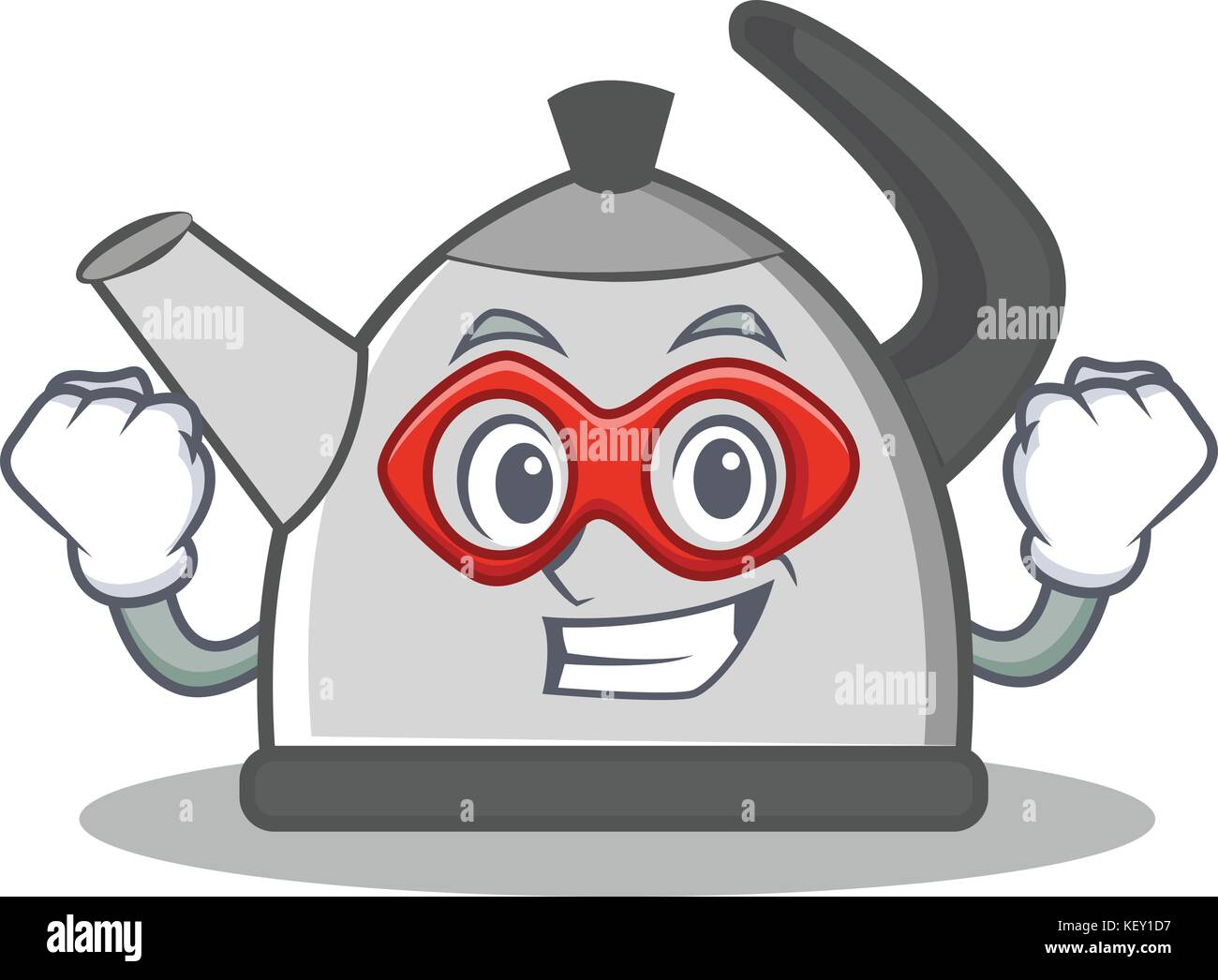 Super hero kettle character cartoon style Stock Vector Image & Art - Alamy