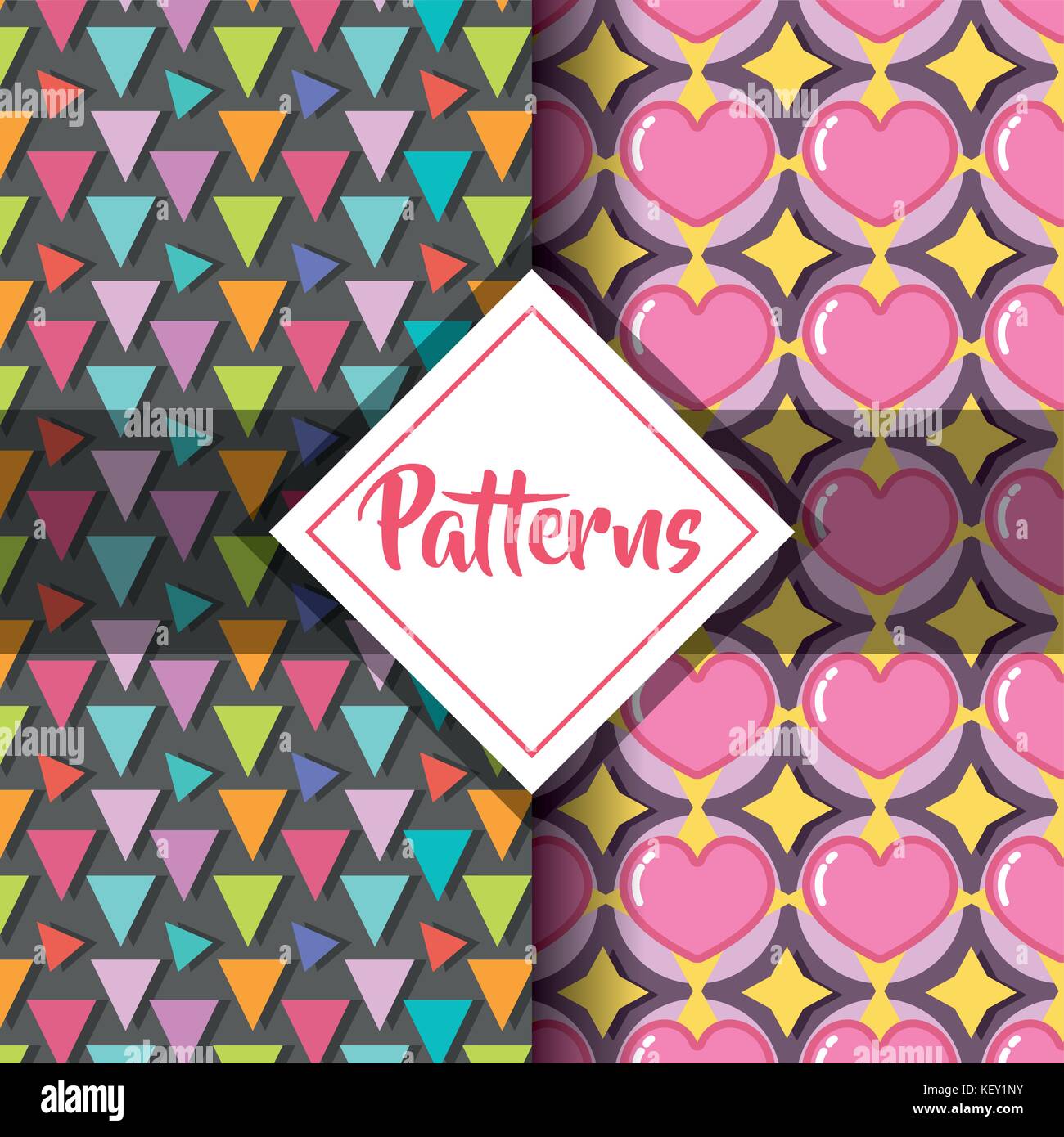 patterns geometric modern graphic background design Stock Vector Image ...